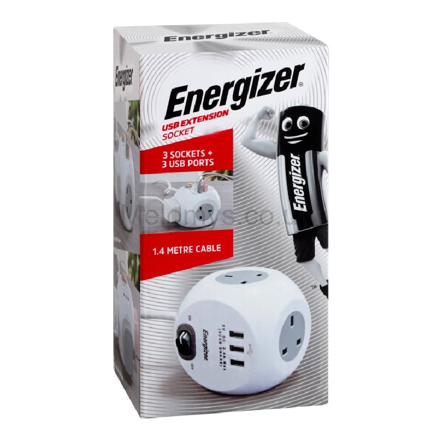 Melomys | 3 Way Cube Socket Power With 3 Usb Plug Socket Electric Cube ...